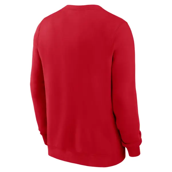 Nike Philadelphia Phillies Wordmark Mlb Pullover Crew