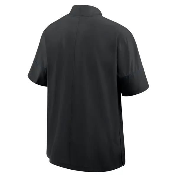 Nike Kentucky Sideline Coach College 1/2-zip Short-sleeve Jacket - Black