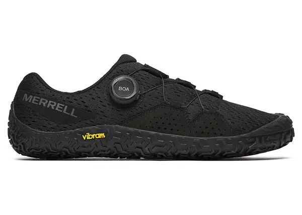 Merrell Vapor Glove 6 Boa Athletic Sneakers - Black