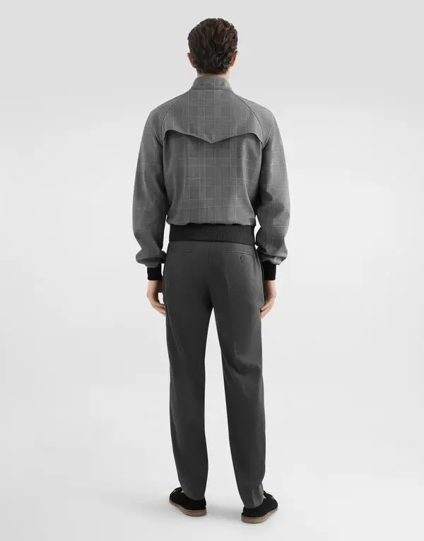 Dolce & Gabbana Multi-colored Checked Blouson Jacket - Multicolor