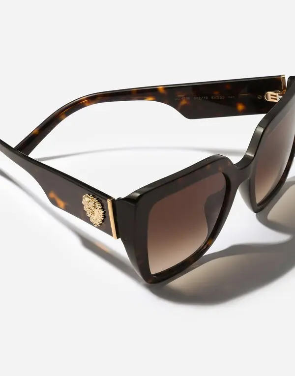 Dolce & Gabbana Devotion Sunglasses - Brown