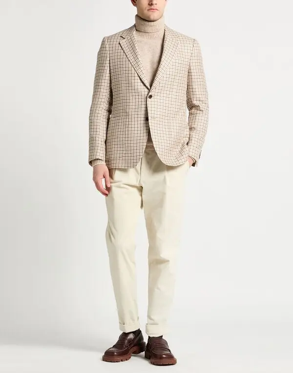 LARDINI Blazer Size Cotton, Linen