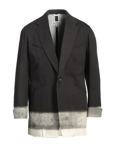 MAISON MARGIELA Single-breasted Pinstriped Cotton Blazer