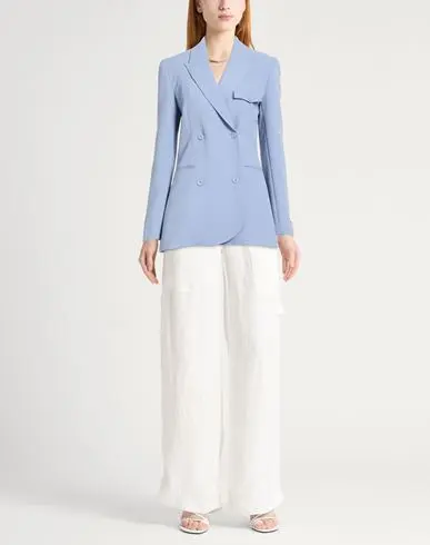 HINNOMINATE Double-breasted Blazer In Polyester And Elastane