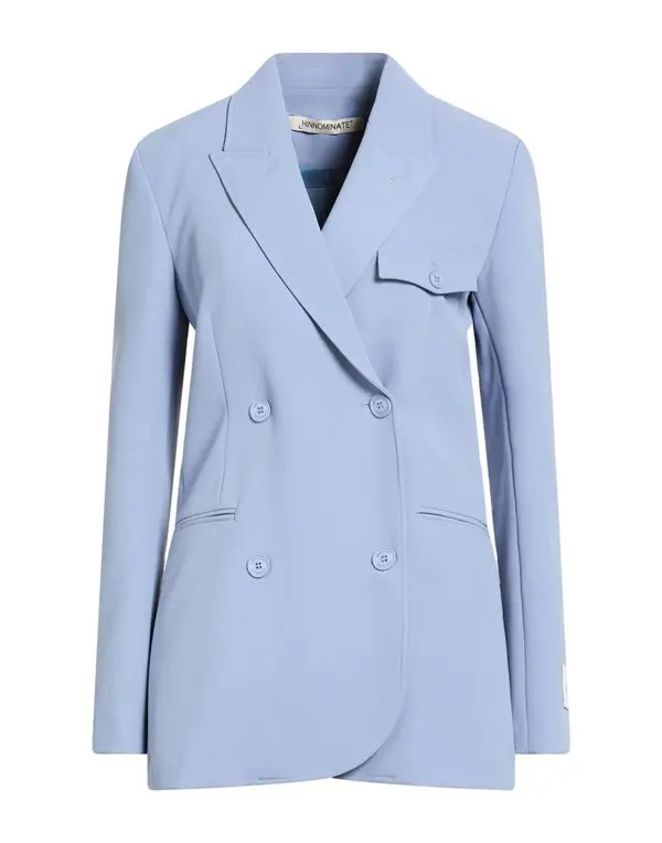 HINNOMINATE Double-breasted Blazer In Polyester And Elastane