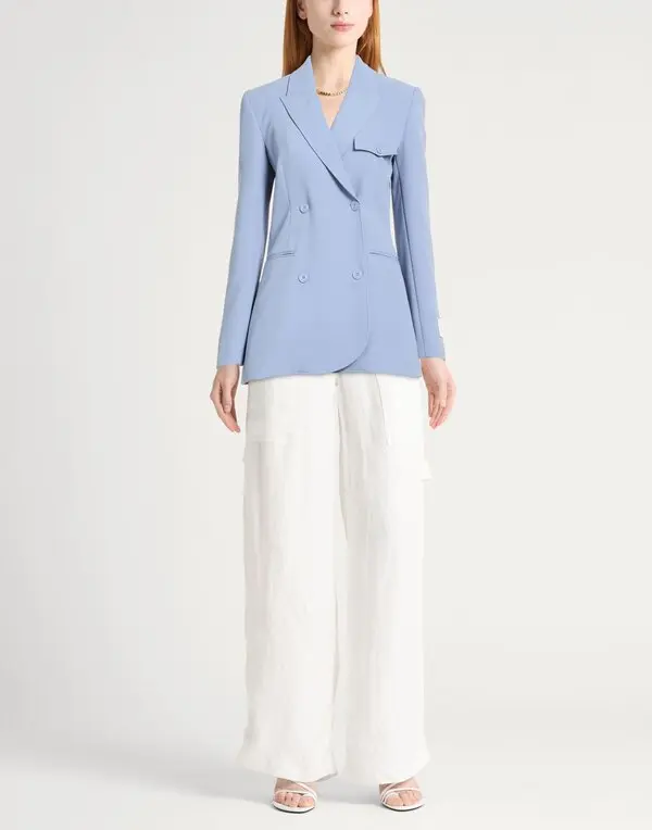 HINNOMINATE Double-breasted Blazer In Polyester And Elastane