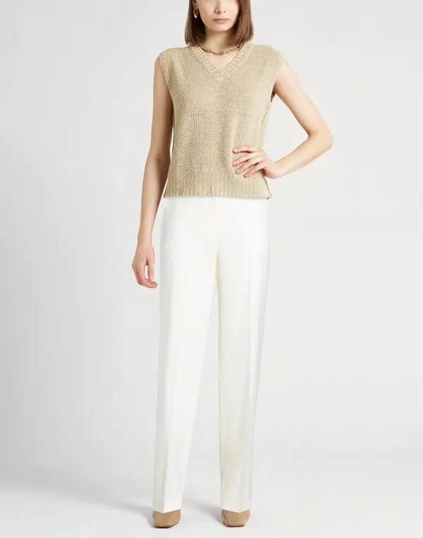 Peserico Virgin Wool Wide-leg Pants
