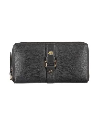 PIQUADRO Wallet Leather - Black