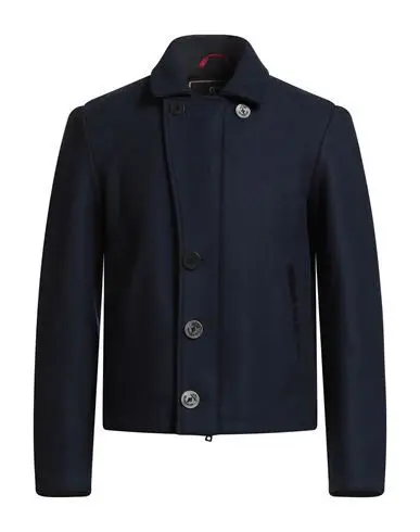 SEALUP Single-breasted Wool And Polyamide Coat