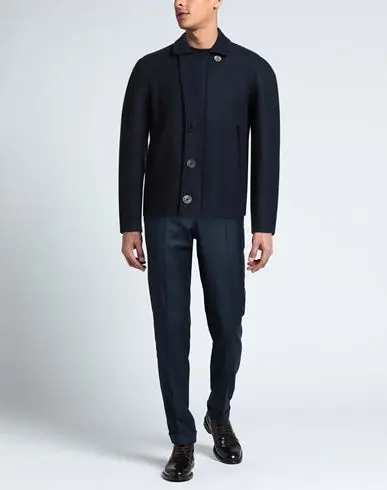 SEALUP Single-breasted Wool And Polyamide Coat