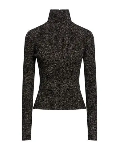 Max Mara Turtleneck Wool, Cashmere, Polyamide, Elastane Knit Top - Black