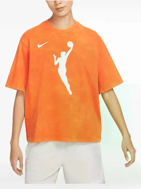 Nike Team 13 Tie-dye Graphic T-shirt - Orange