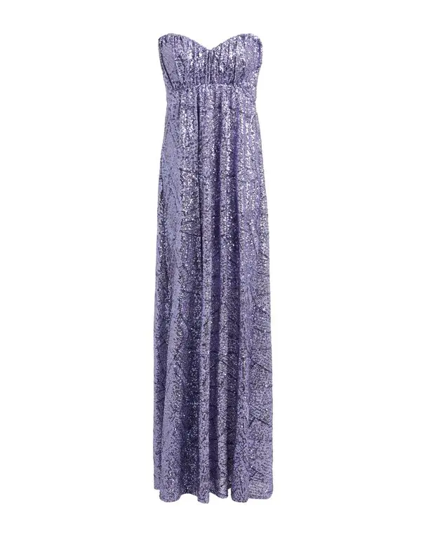 ANIYE BY Sequin Embellished Maxi Dress - Purple