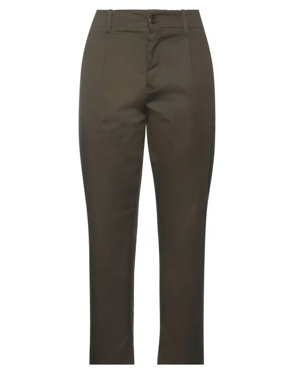 PT TORINO Gabardine Darts Tapered Leg Chinos - Green