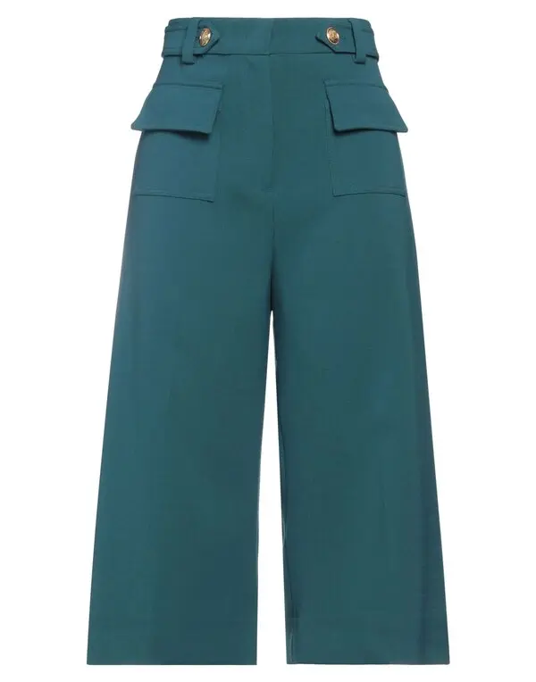 PT TORINO High Waisted Wide Leg Pants