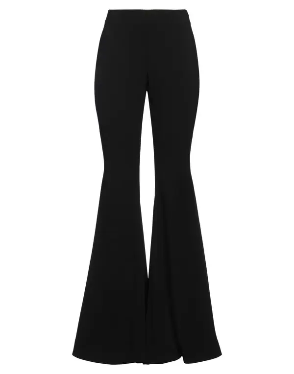 Amen Flared Polyester Crepe Trousers
