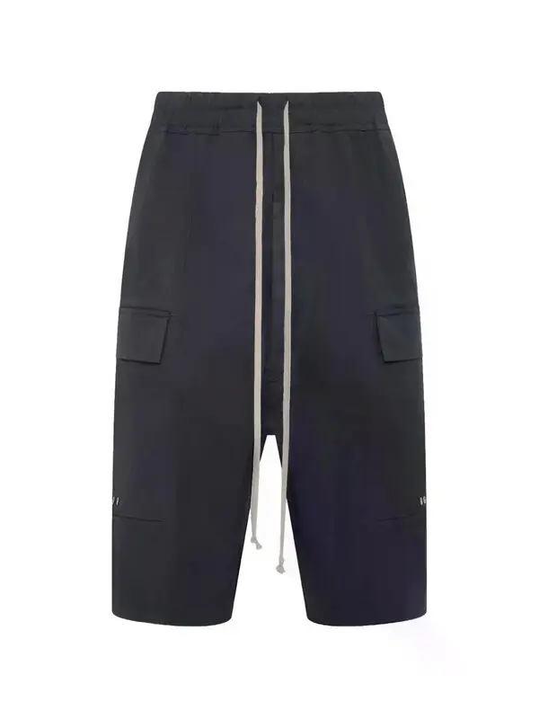 Rick Owens Cargo Pods Shorts - Black