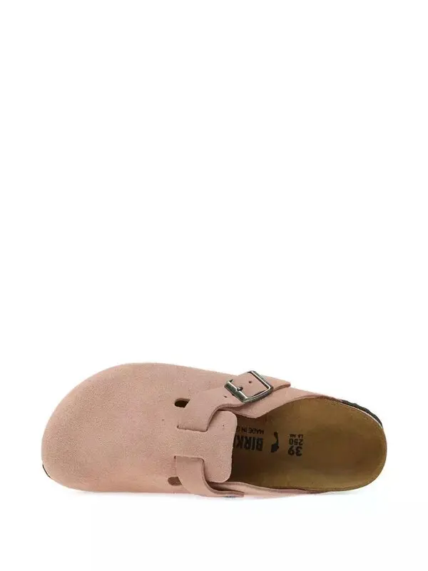 BIRKENSTOCK Boston Buckle-fastening Mules - Pink