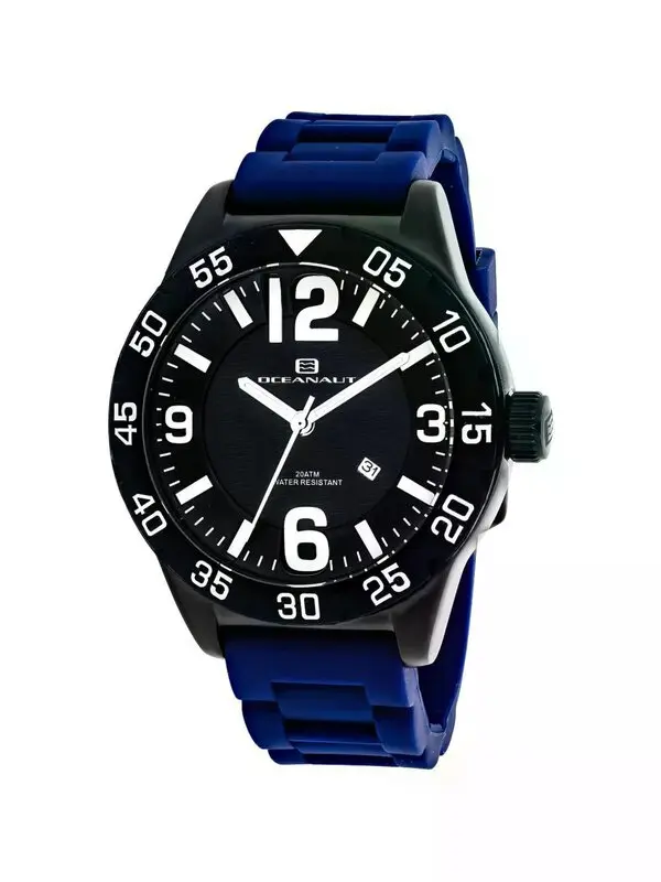 OCEANAUT Aqua One 48mm Diver Watch - Black
