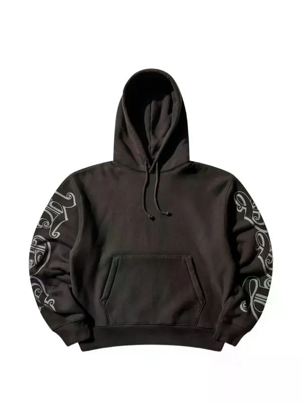 StÜssy Graphic-sleeve Hoodie - Brown