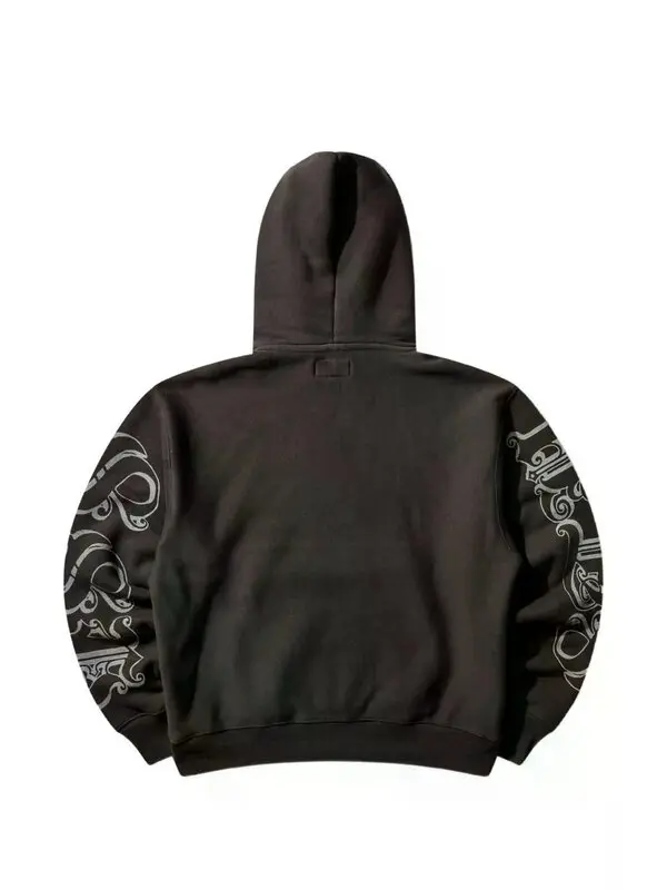 StÜssy Graphic-sleeve Hoodie - Brown