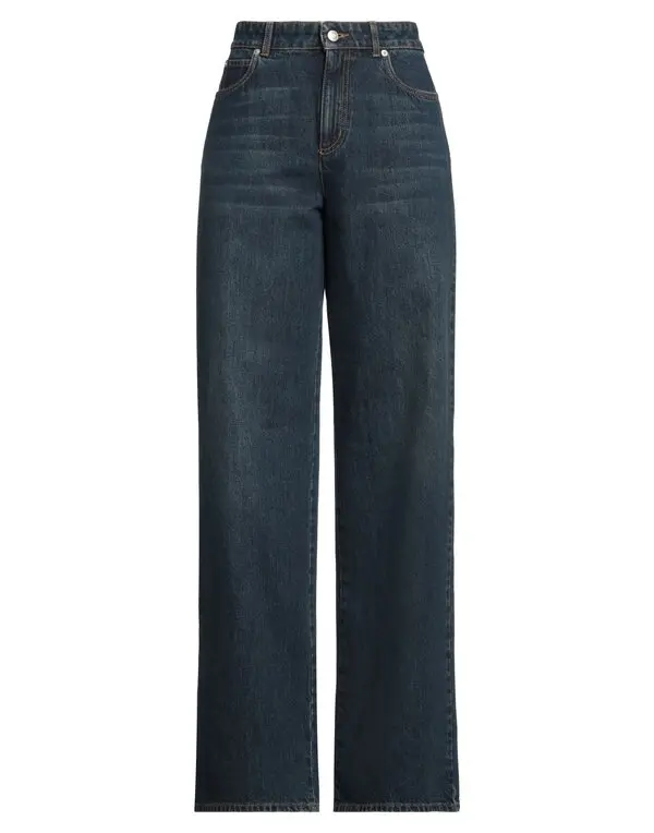 Alexander McQueen Cotton Straight-leg Jeans