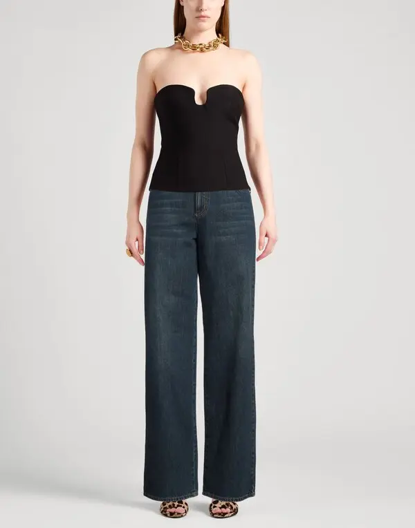 Alexander McQueen Cotton Straight-leg Jeans