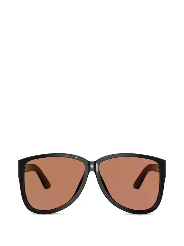 Miu Miu Pilot-frame Sunglasses - Black