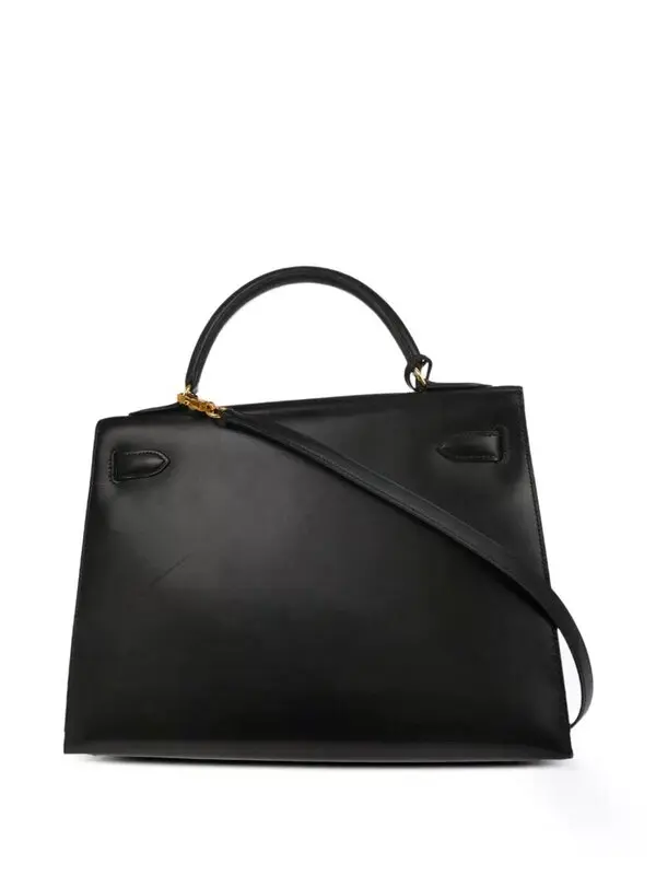 Hermès 1994 32 Kelly Sellier Tote Bag - Black