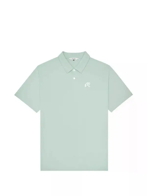 MALBON Fairway Logo-embroidered Polo Shirt - Green