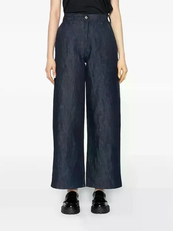 Naked & Famous Denim Maudie Wide-leg Jeans - Blue