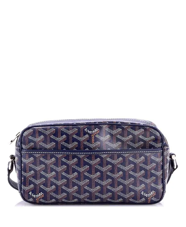 Goyard Cap Vert Bag Coated Canvas - Blue