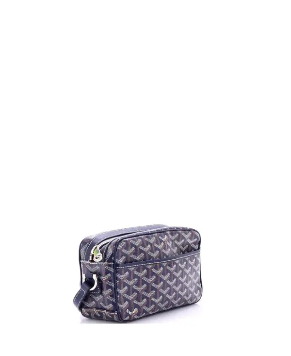 Goyard Cap Vert Bag Coated Canvas - Blue