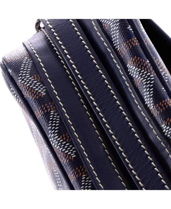 Goyard Cap Vert Bag Coated Canvas - Blue