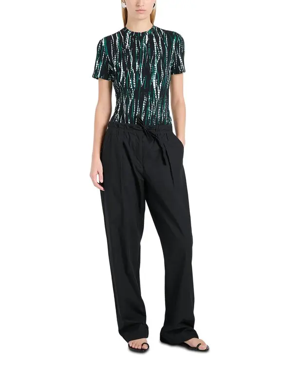 Proenza Schouler White Label Carmella Printed Tee