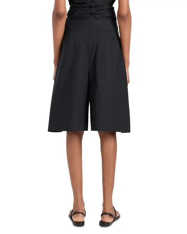 Proenza Schouler White Label Clio Poplin Bermuda Shorts