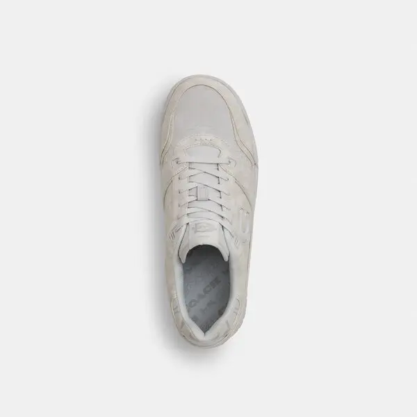 COACH Soho Sneaker In Signature Canvas And Jacquard - White