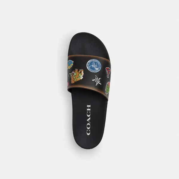 COACH Rexy 10th Birthday Pool Slide - Black