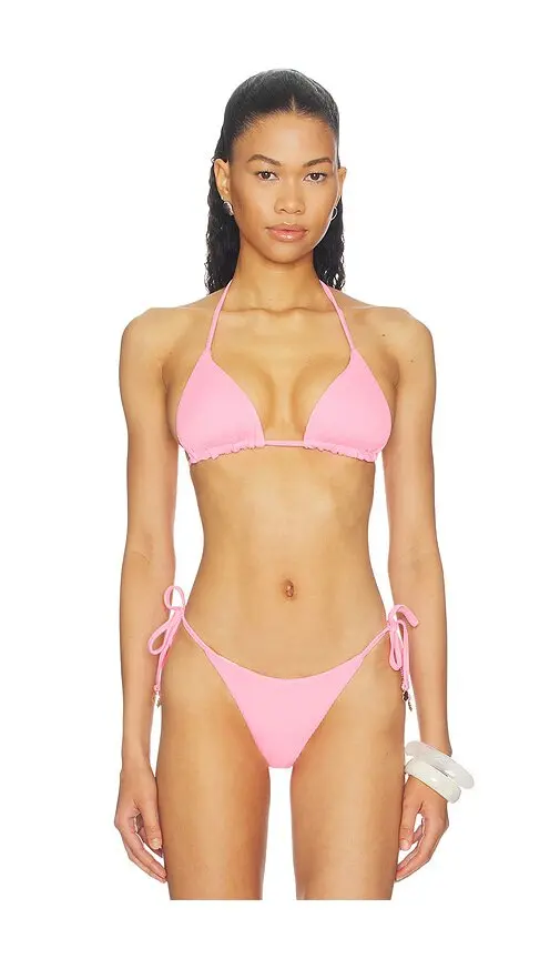 MAAJI Rose Mirage Balmy Bikini Top - Pink