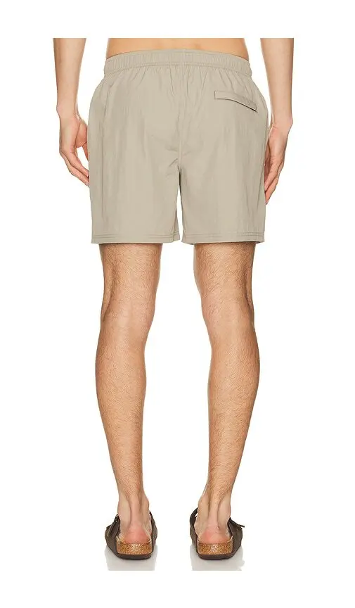 AUTO-REPLY 5.5 Solid Sebastian Swim Trunk - Pumice