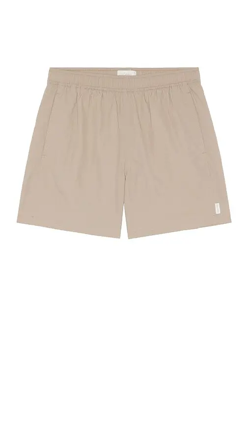 AUTO-REPLY 5.5 Solid Sebastian Swim Trunk - Pumice