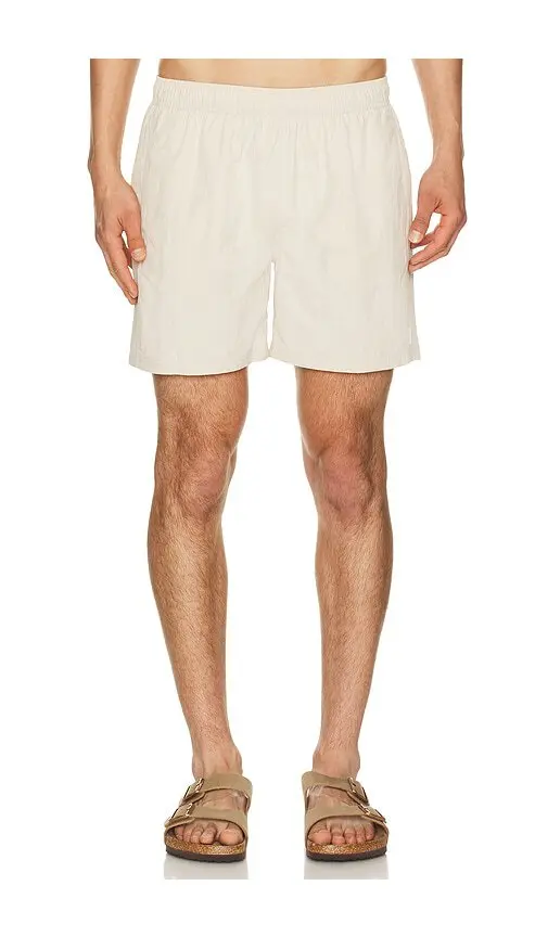 AUTO-REPLY Solid Sebastian Swim Trunk - Saltstone