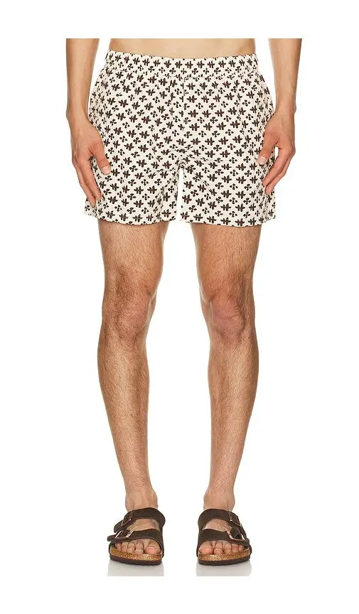AUTO-REPLY Sebastian Printed Swim Trunk - Relic Saltstone