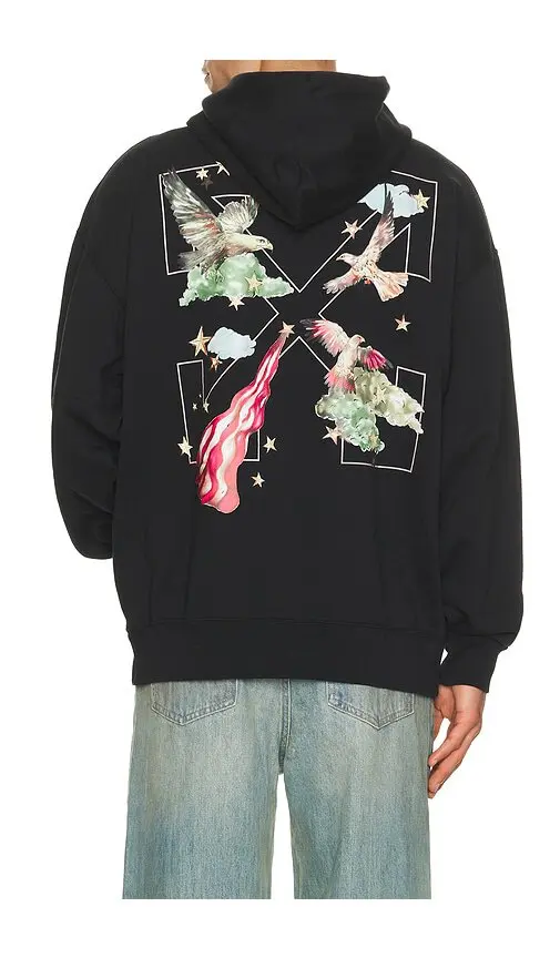 Off-White Dream Arrow Skate Hoodie - Black