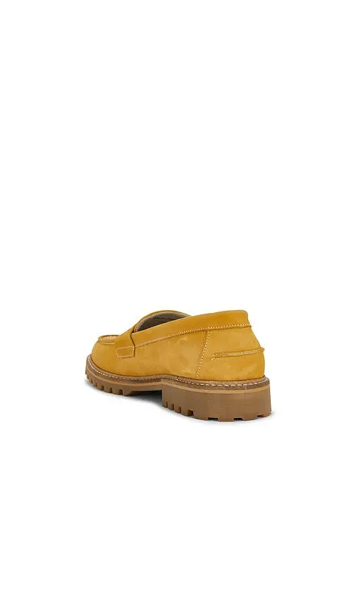 DUKE + DEXTER Wilde Nubuck Lug Loafer
