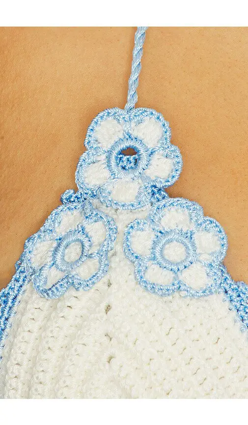My Beachy Side Fleur Hand Crocheted Bikini Set