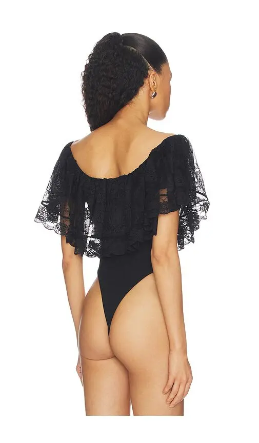 Ronny Kobo Rosette Bodysuit