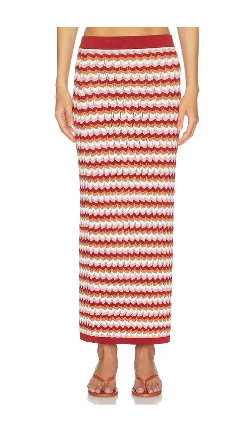 Ronny Kobo Drake Knit Maxi Skirt