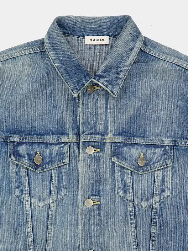 Fear Of God Selvedge Denim Trucker Jacket