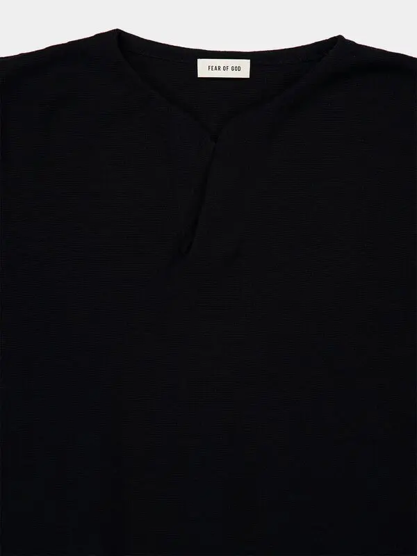 Fear Of God Merino Wool Knit Henley Sweater
